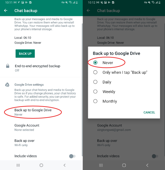 11 Easy Ways To Backup WhatsApp Chats And Restore Them